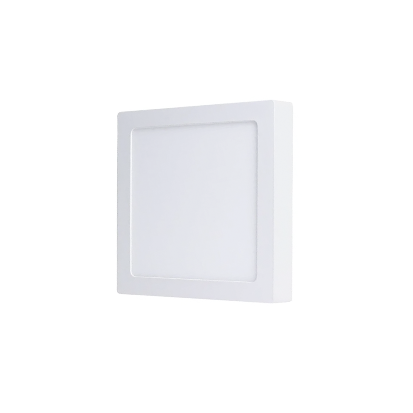 Painel Plafon de Led de 12w Luminária Quadrado de Sobrepor 6000k