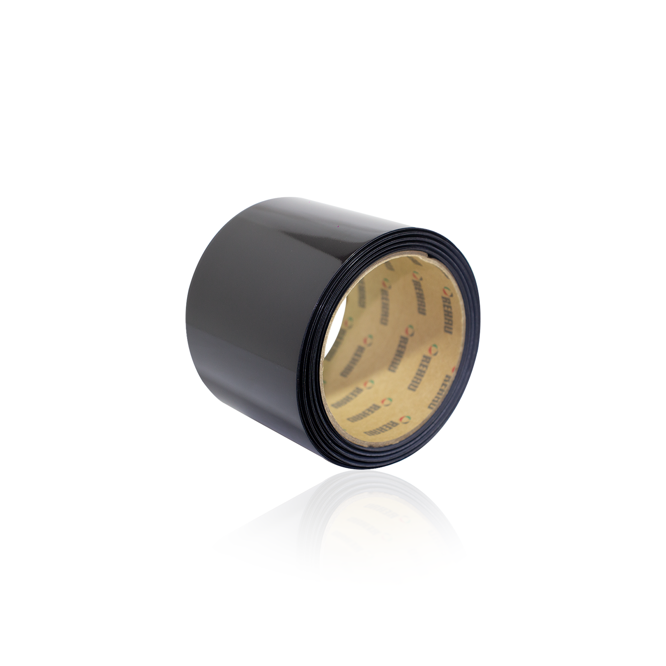 Fita de Borda Pvc Na Cor Preto Bruma Ônix Ébano Liso Duratex P718