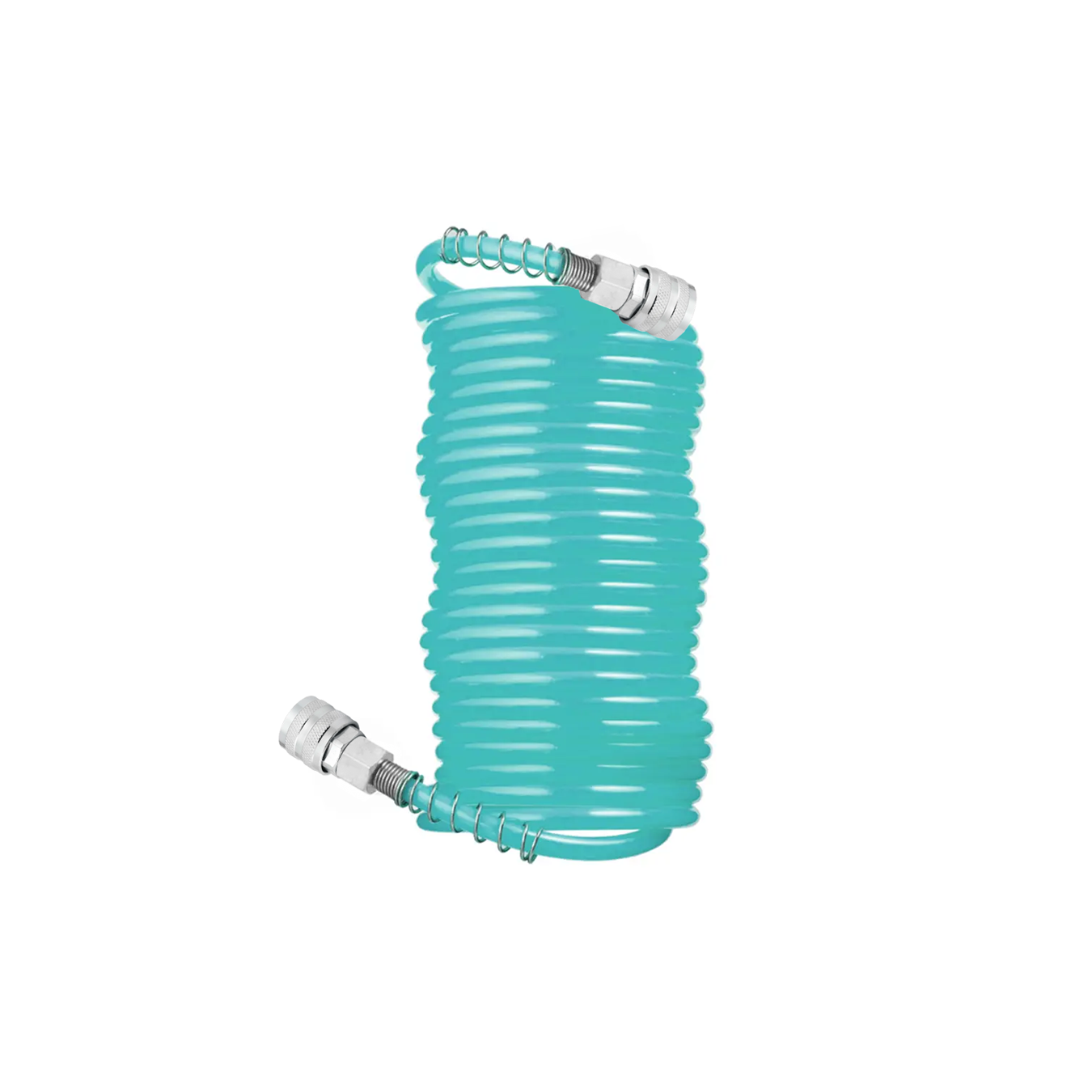 Mangueira Espiral Com Engate Rápido 8 Mm X 10 Mts Nylon