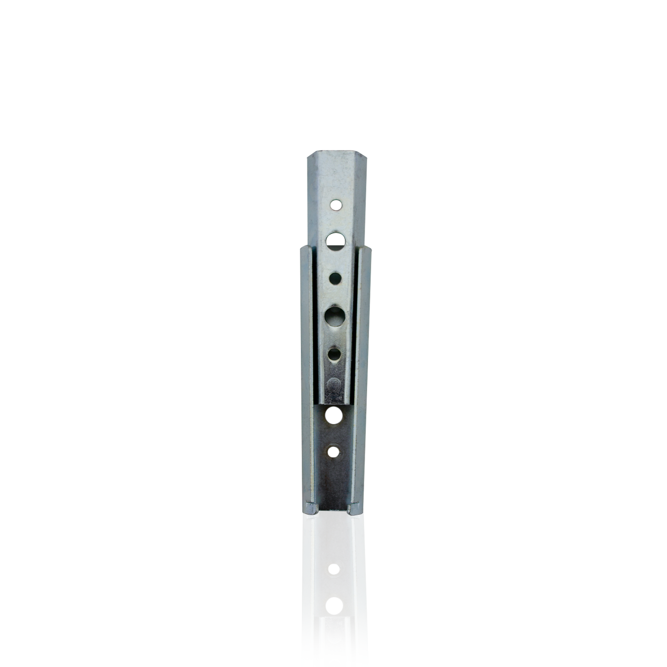 Encaixe Cunha 115mm X 32mm Zincado Branco Em Aço