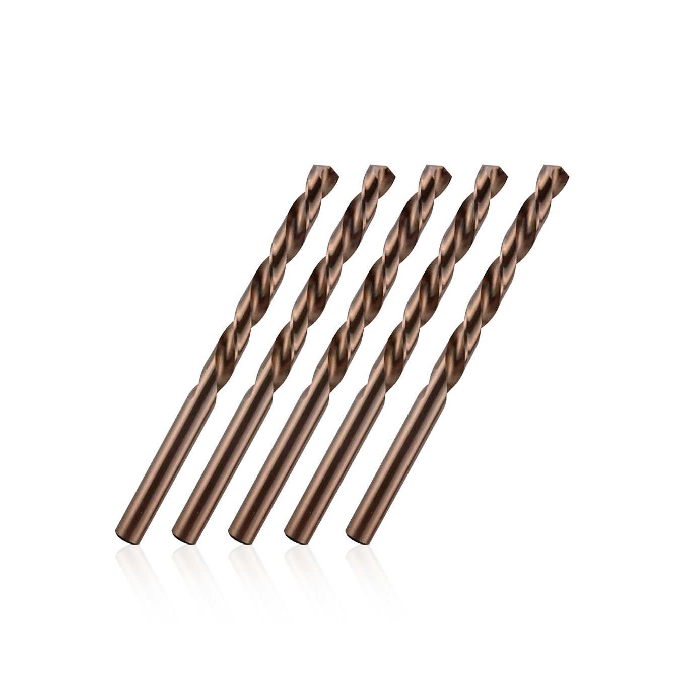 Kit Jogo de Brocas Hss-co Para Metal E Inox 5 Brocas D-16750 Maki