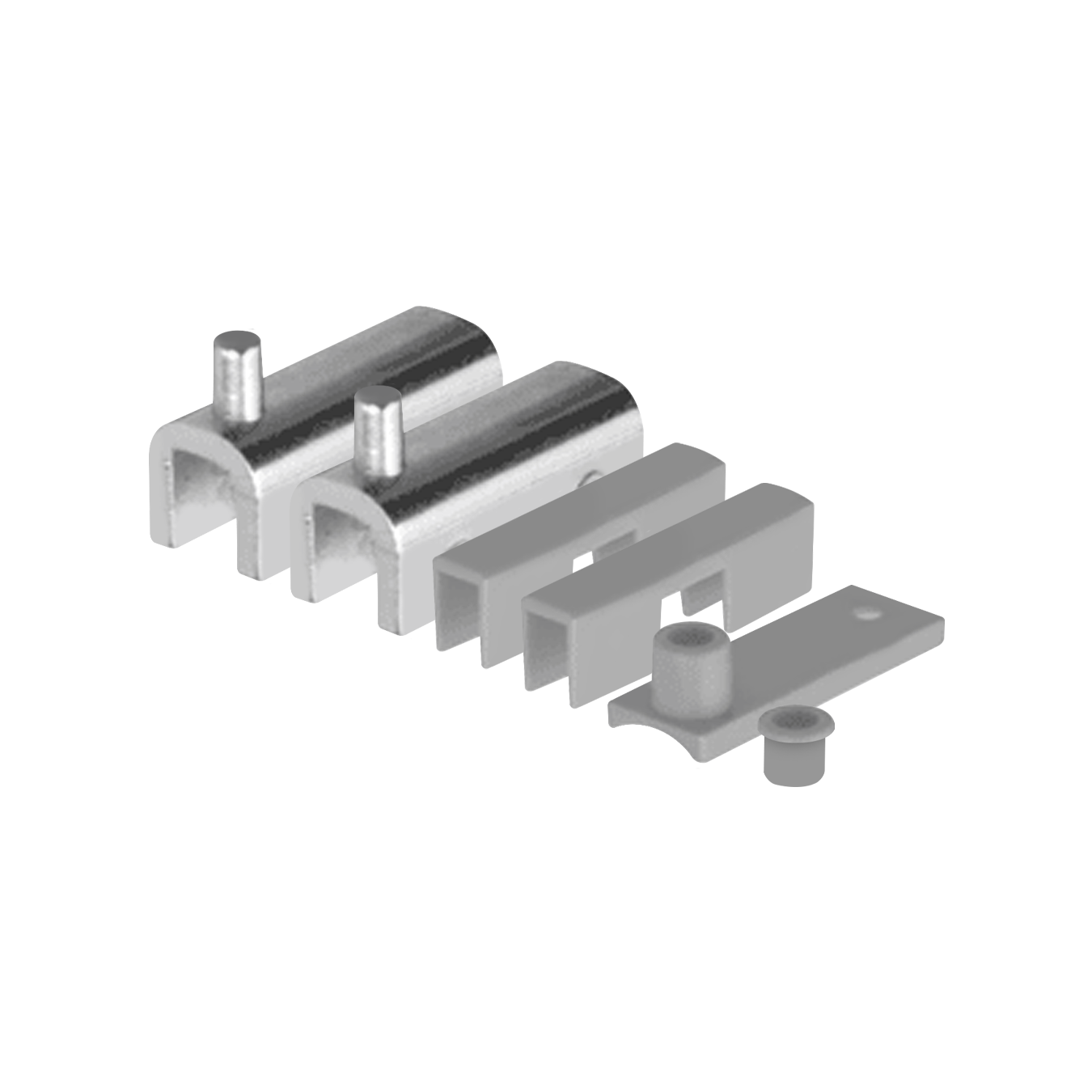 Dobradiça Para Porta de Vidro Db100 Rometal