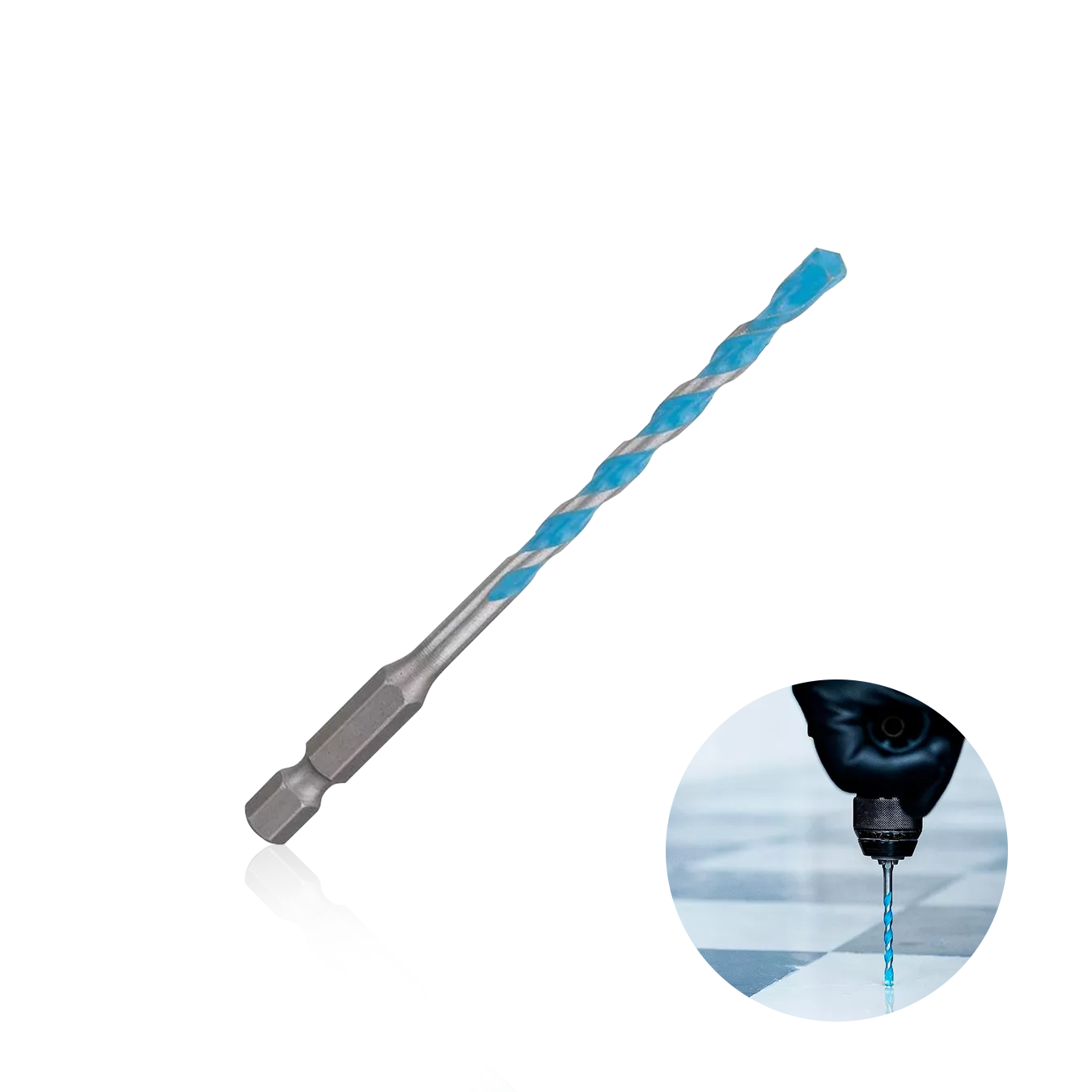 Broca Expert Hex 9 Multi Material Construction de 6 X 60 X 100 Mm