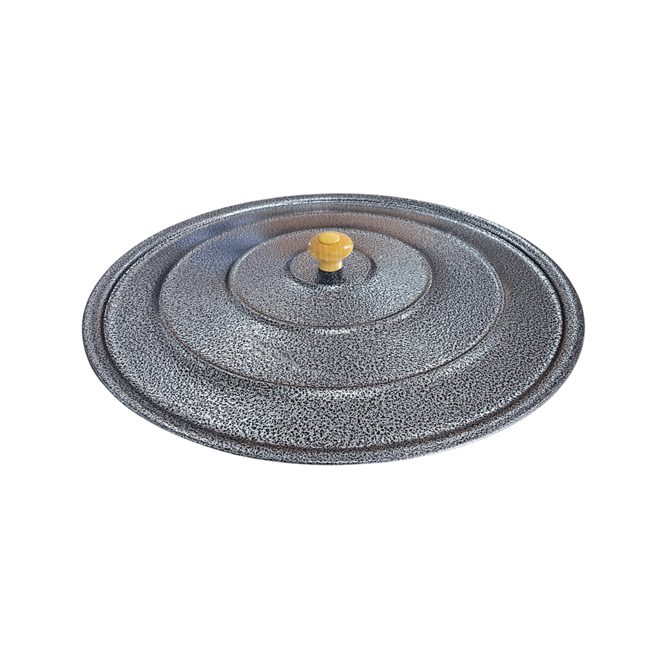 Tampa Redonda de Alumínio Craqueado Interna 33 Cm Para Chapa Disc