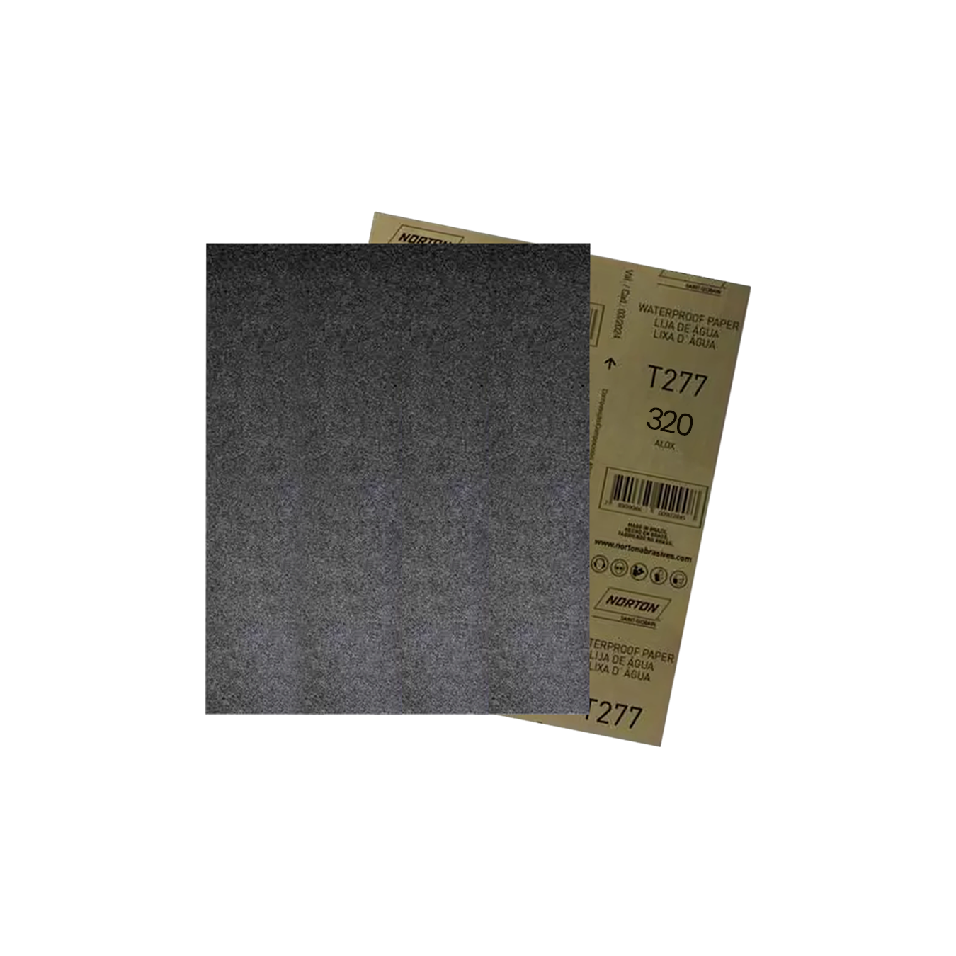 Lixa D’água Gramatura 320 T277 230x280 Folha Norton