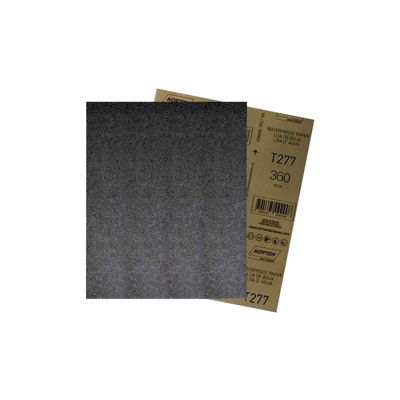 Lixa D’água Gramatura 360 T277 230x280 Folha Norton